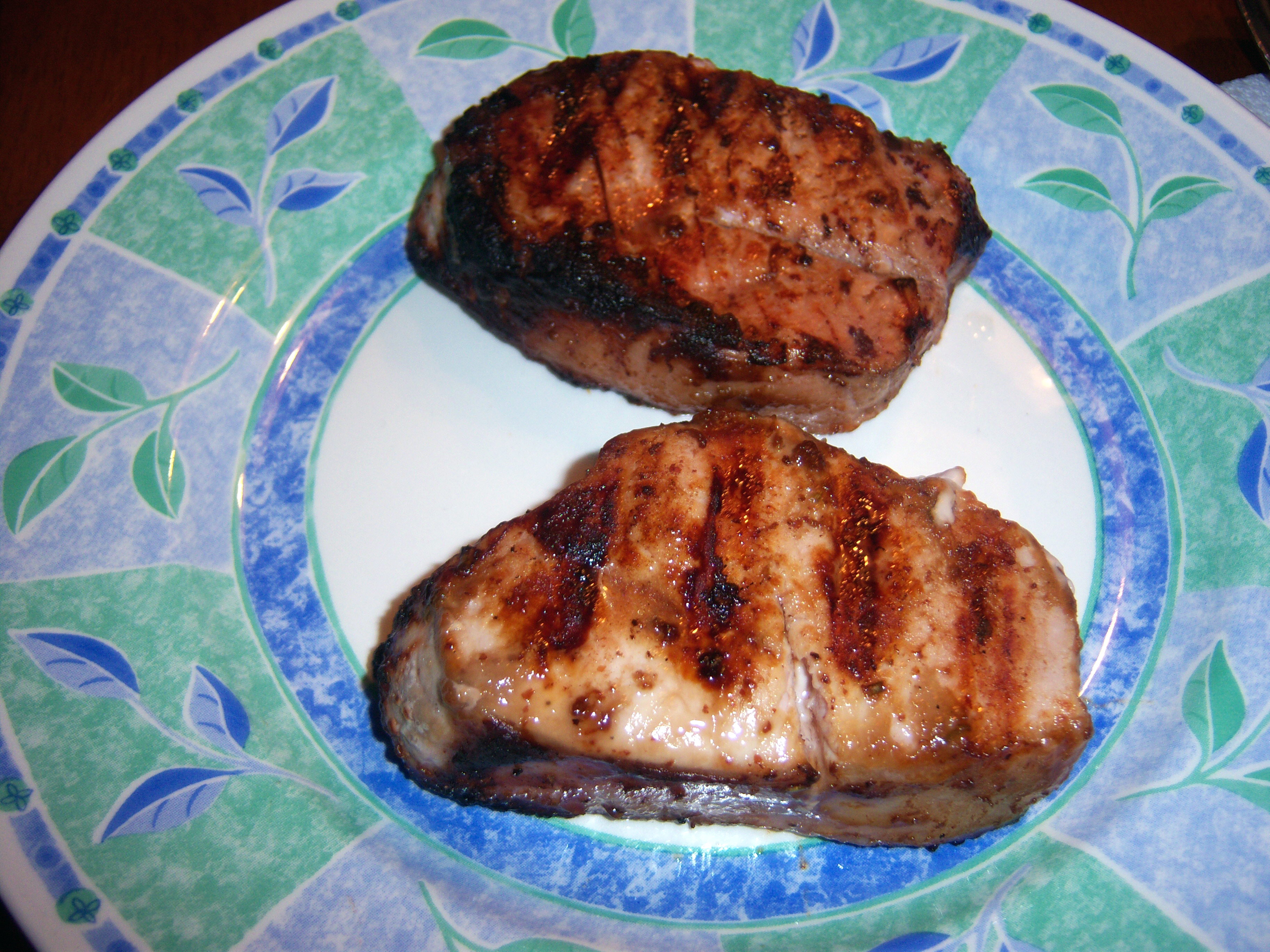 Balsamic Glazed Pork Chops - Putting It All On The Table