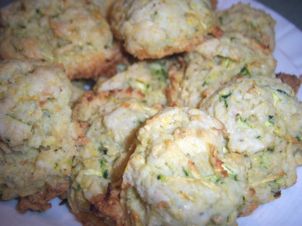 Lemon-Zucchini Cornmeal Cookies - Putting It All On The Table